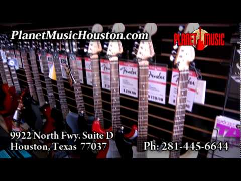 Planet Music Houston Guitar Store