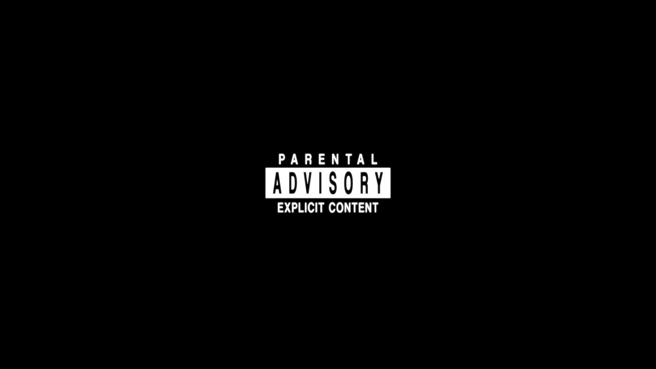 Parental Advisory Explicit Content Animated Warning Label - Free Stock Footage 4K