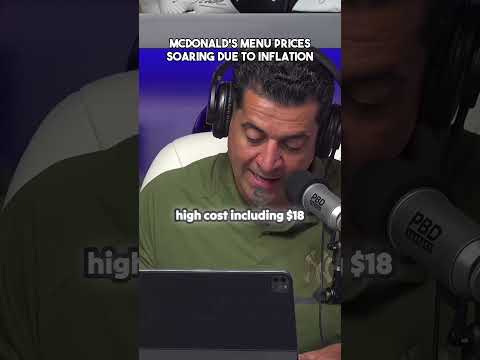 McDonald's Menu Prices Soaring Due to Inflation