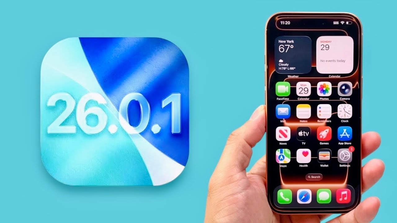 iOS 26.0.1 - IMPORTANT BUG FIXES!