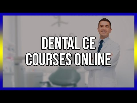 Dental CE Courses Online