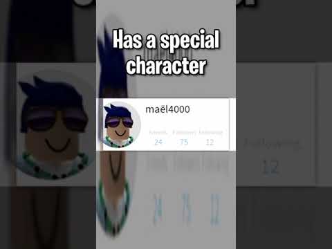 The RAREST Roblox usernames EVER..🤔😮