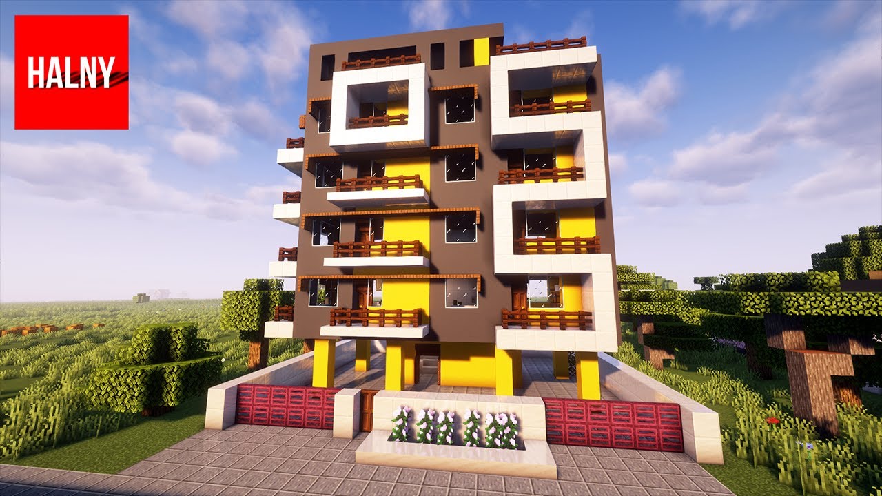How to build an apartment building in Minecraft - Minecraft Builders