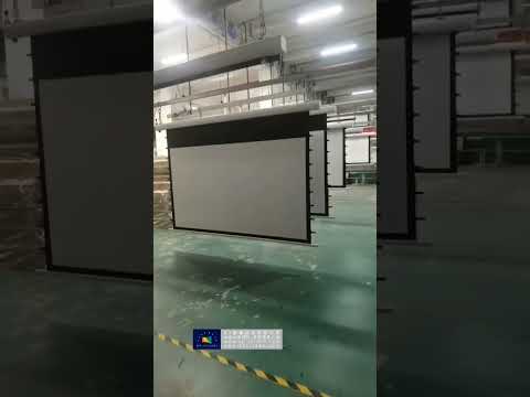 HD Home Theater Tab-tension Motorized Projection Screen