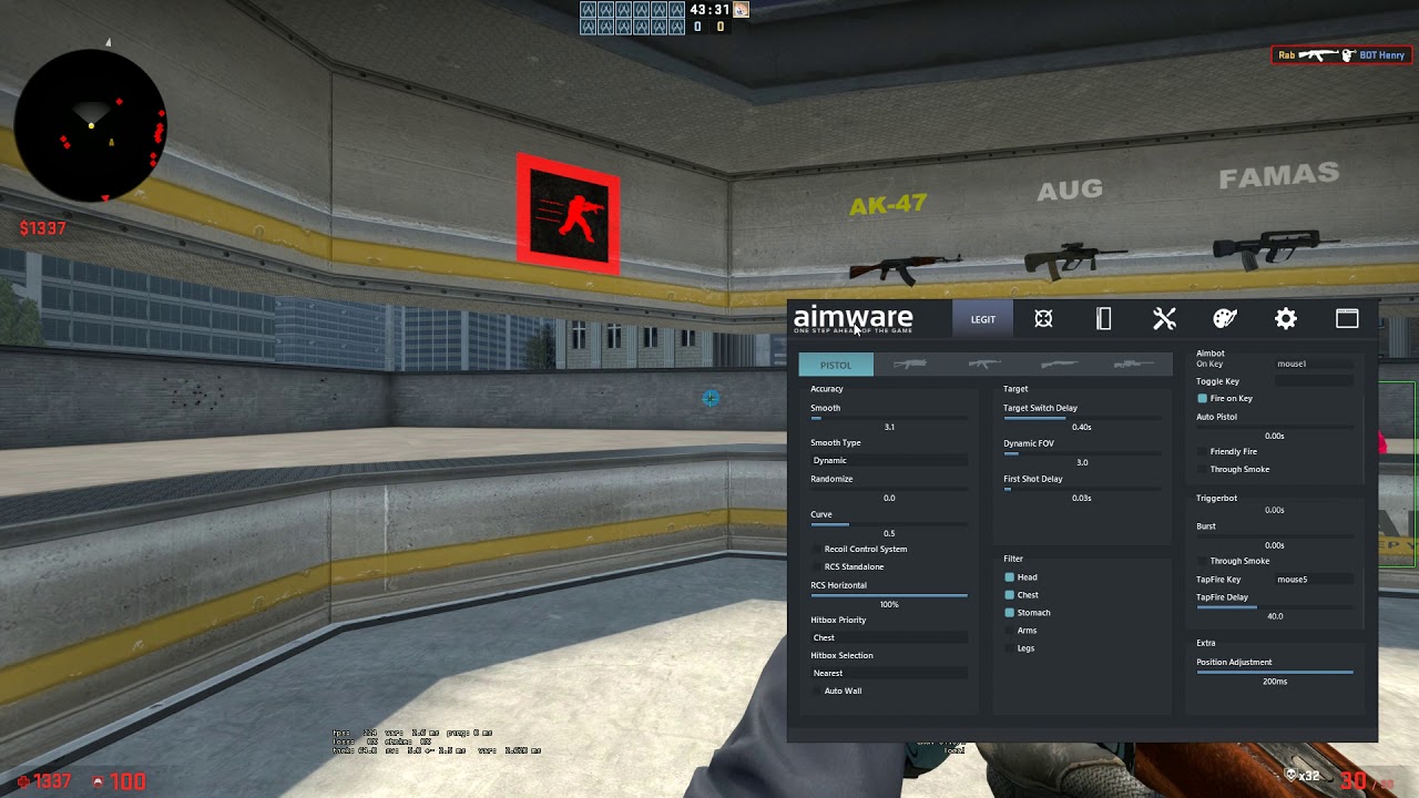 [LuaScript] Tap Fire Lua For Aimware.