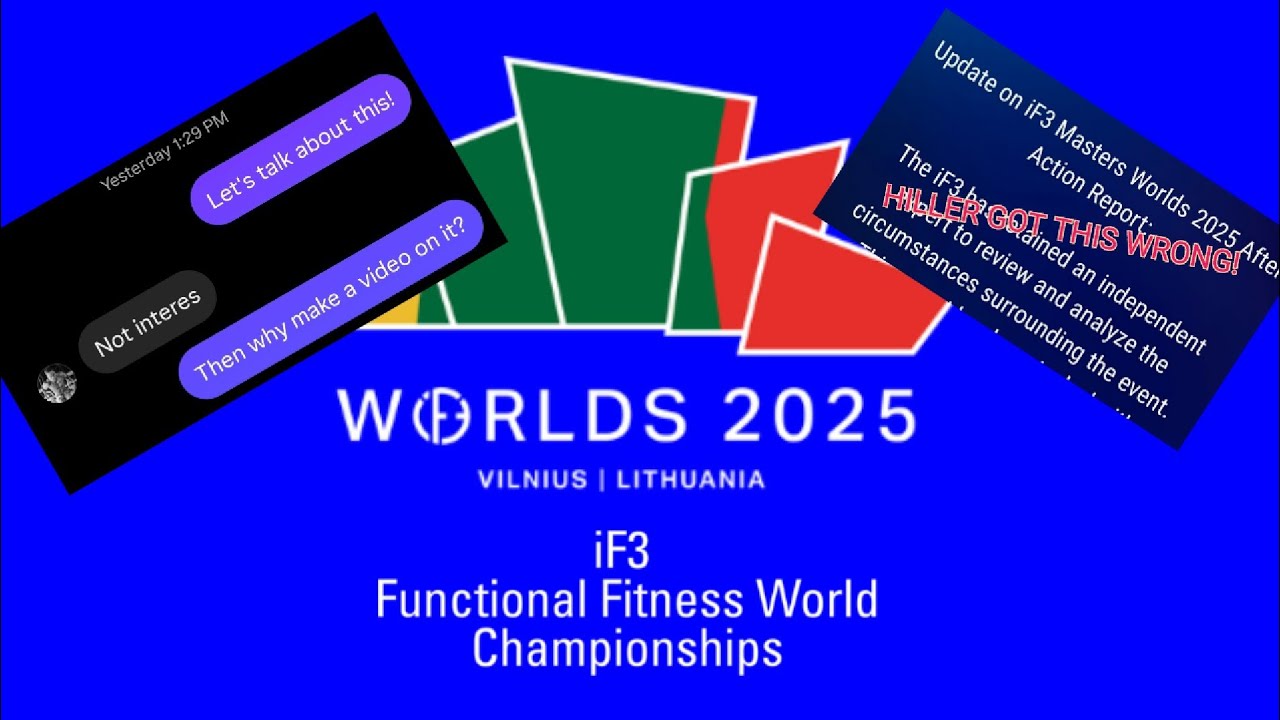 The IF3 real story! 2025 World Championships 