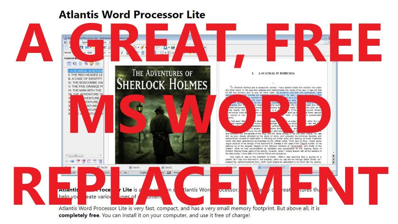 Atlantis Word Processor Lite - The Best Free Microsoft Word Alternative