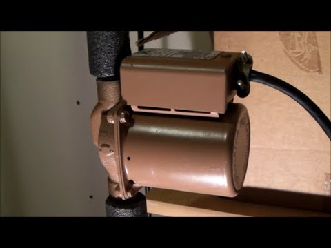 Noisy Taco Hot Water Circulation Recirculation Pump - Solved