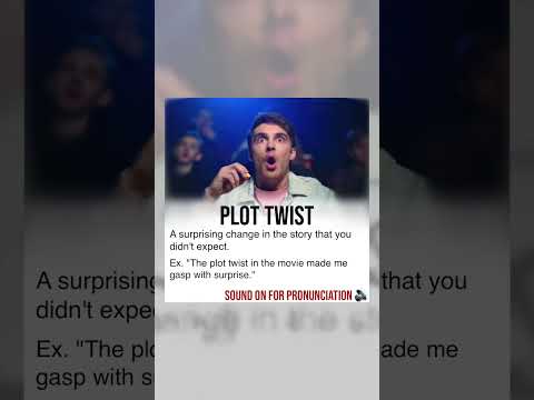 Plot Twist #wordoftheday #clasesdeinglés #aprenderinglés #englishclasses #learnenglish