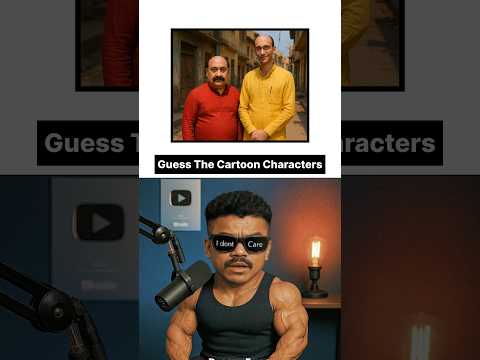 Guess The Cartoon Characters😳! #shortsfeed​ #shortsvideo​ #youtube​ #quiz​