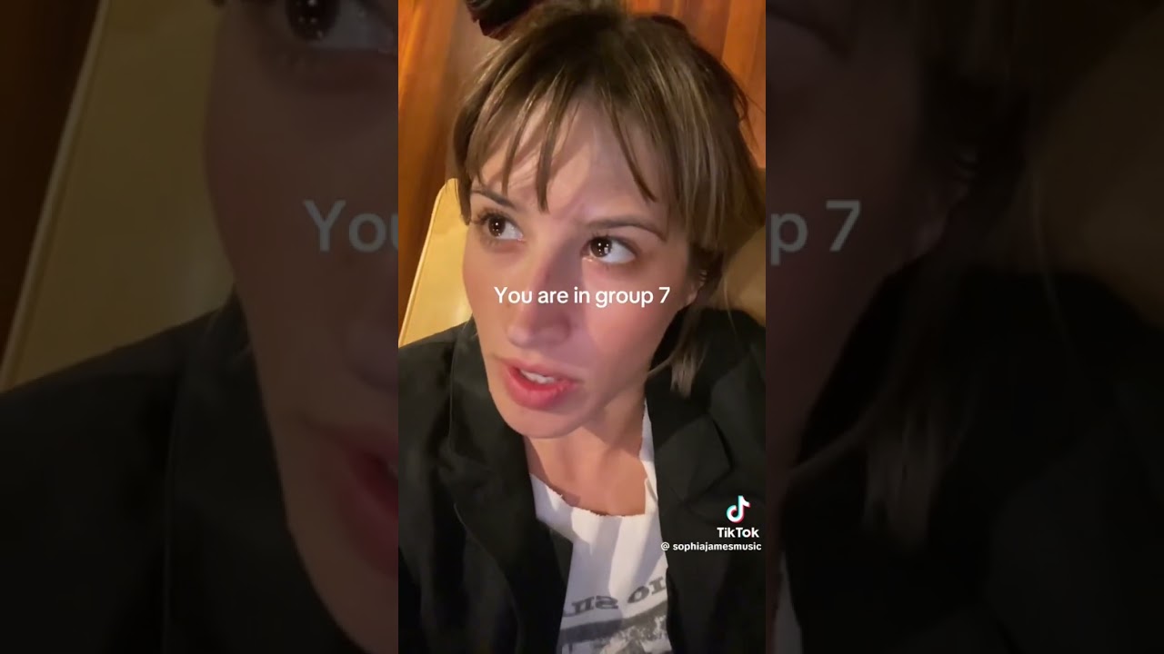 Group 7 line up😌 #tiktok #viral #group7