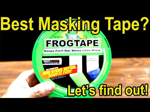 Which Masking Tape is the Best? Frog Tape ve Duck Pro, Stik Tek, 3M, Scotch, Dollar General