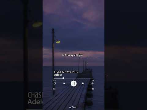 Chasing pavements ( Adele ) #short
