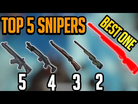 Pubg Mobile Top 5 Sniper Rifles | Best Sniper Gun In Pubg Mobile • AndroGamingTech