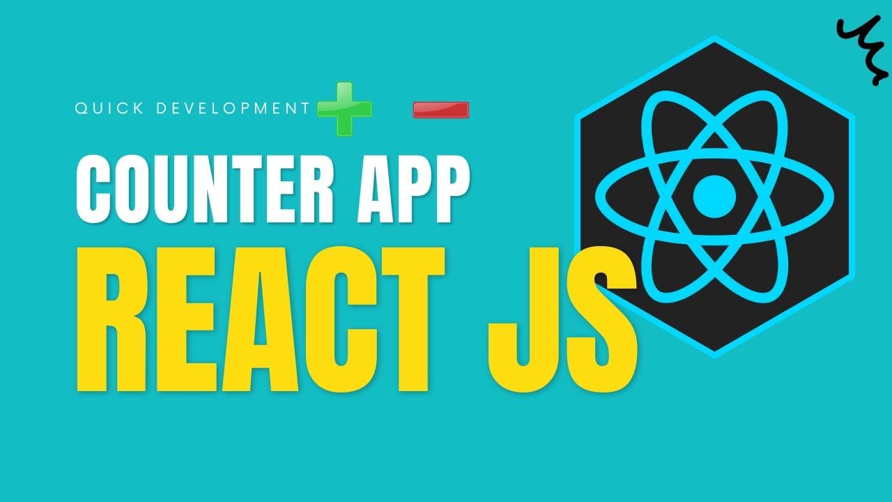 How to create a simple  React Js Counter App using functional component.