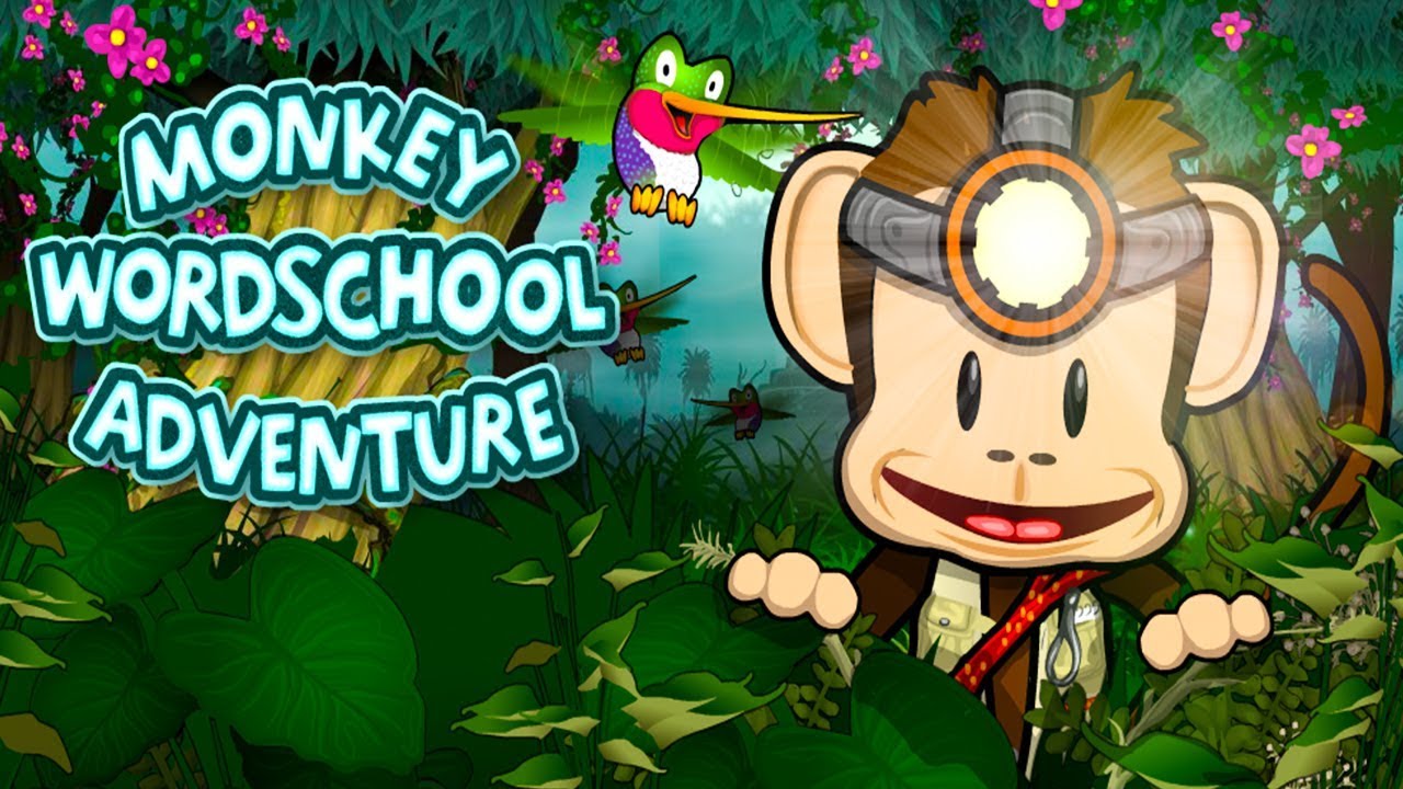 Monkey Word School Adventure - Fun with early literacy! (THUP Games) - Best App For Kids