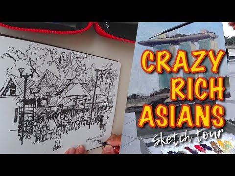Rich Crazy Asians - Sketch Tour
