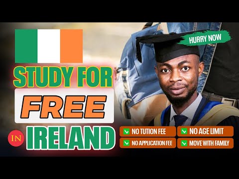 Move To Ireland for FREE: How to Relocate to Ireland ( No Tuition, €10,000 Stipend)