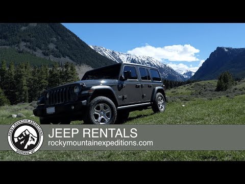 Explore Montana | Bozeman Car Rentals | Jeep Wrangler 4x4 Rentals
