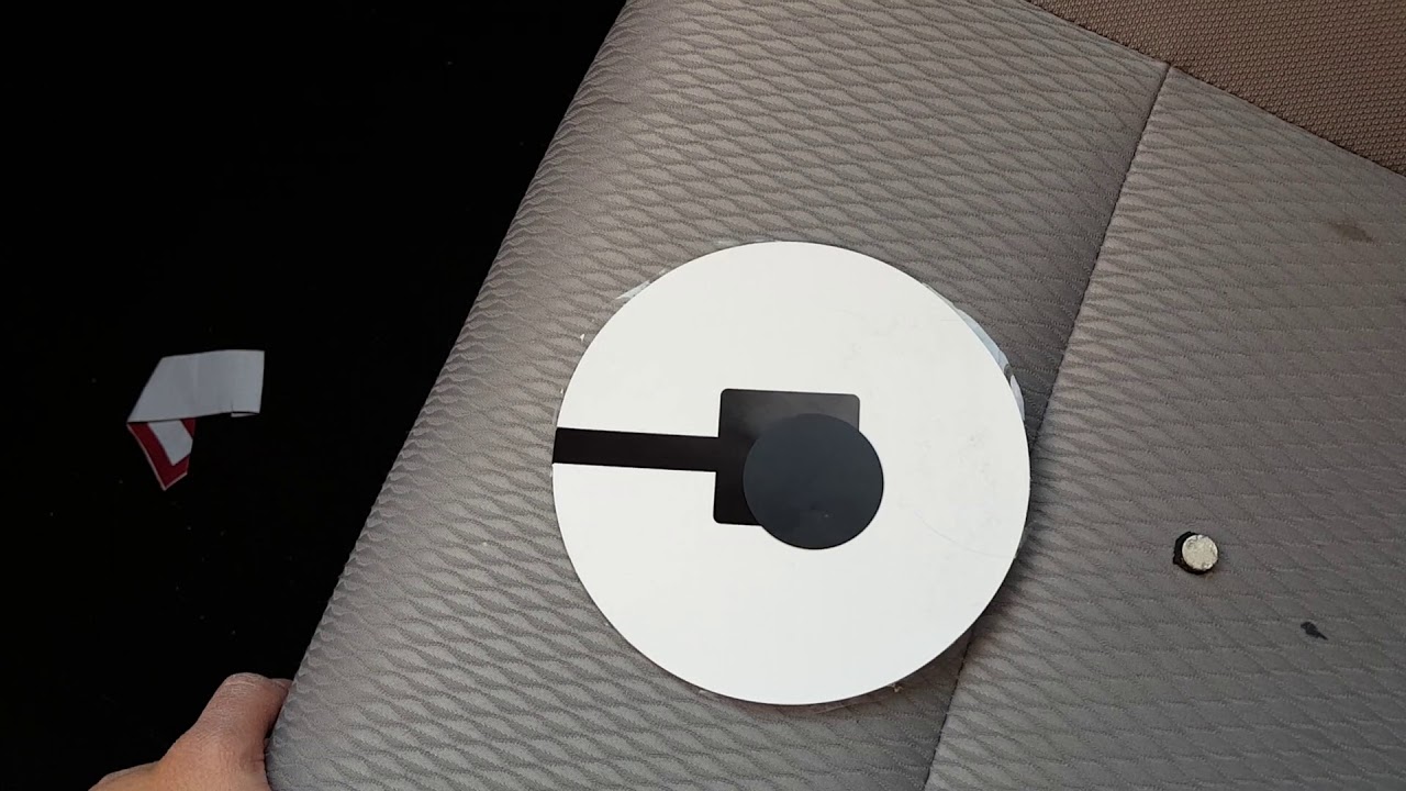 Uber decal detachable, magnetic