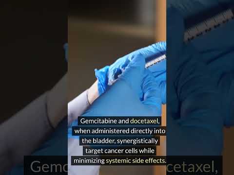 Dual Treatment For Bladder Cancer with Gemcitabine and Docetaxel Bladder Instillations