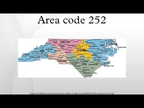 Area code 252