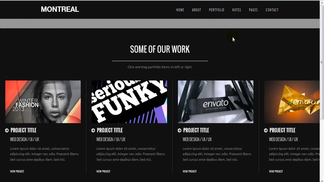 Montreal - Responsive Creative Drupal Theme