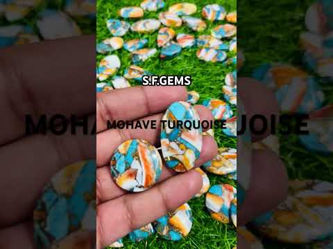 Mohave turquoise gemstone available in shop #mohave #turquoise #gemstone #shorts #malachite