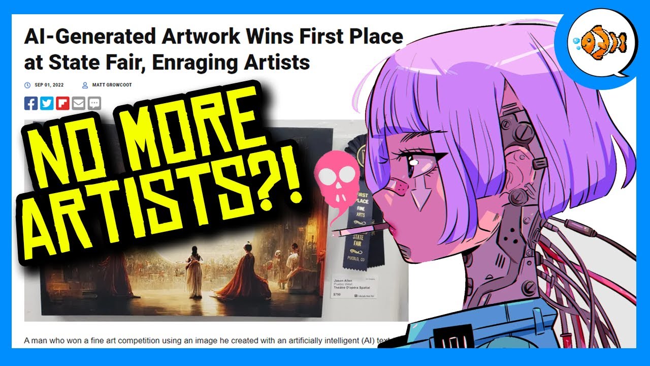 Art Twitter FREAKS OUT Over AI-Generated Art Winning First Place in Competition.