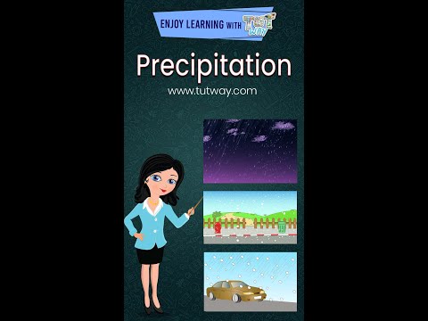 Precipitation | What is precipitation? | Types Of Precipitation | Rain, Snow, Hail | Science #shorts