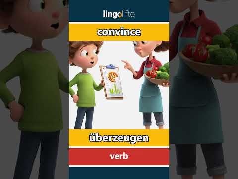 🇬🇧🇩🇪 convince - überzeugen : learn English : Lernen wir Englisch : vocabulary builder