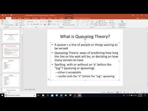 math419 m070a queueing introduction