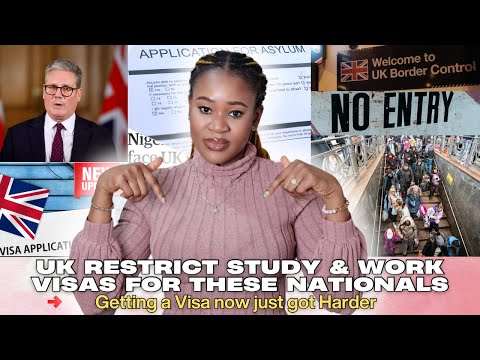 UK to Restrict Study & Work Visas for These Countries Over Asylum Abuse – New UK Visa Crackdown 2025