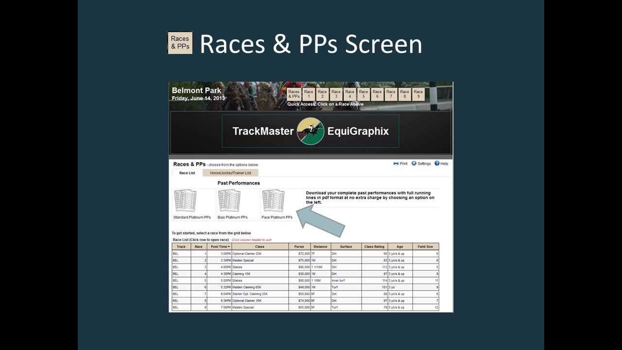 TrackMaster EquiGraphix Introduction Tutorial