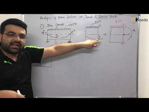 Analysis of Beam sections at transfer and service loads - Concrete ...