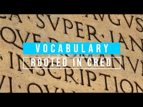 Vocabulary | Words Rooted in "Cred" (#273)