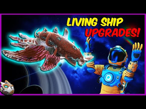 How To Upgrade Living Ships! No Man's Sky Endurance Update