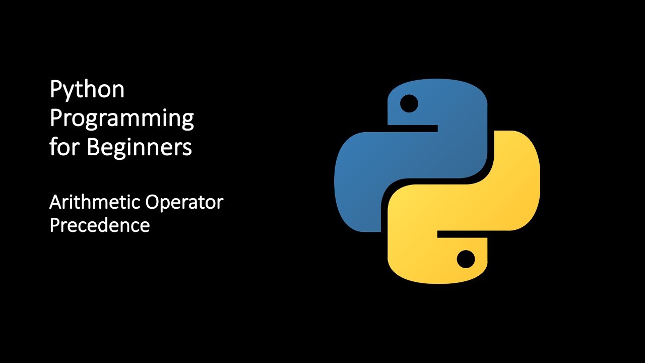 10-Arithmetic Python programming Operator Precedence