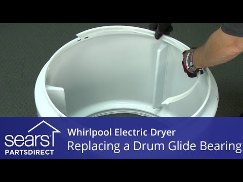 How to Replace a Whirlpool Electric Dryer Drum Glide Bearing