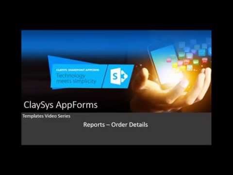 SharePoint AppForms Video Tutorials | ClaySys AppForms
