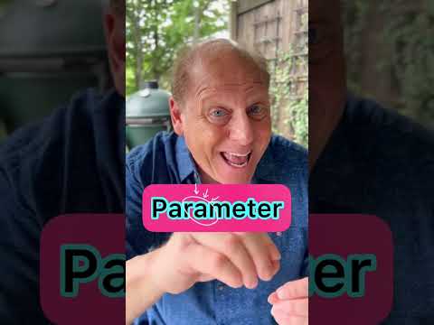 How do you say Parameter?