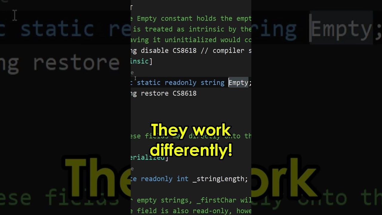 Empty String or string.Empty in C#?