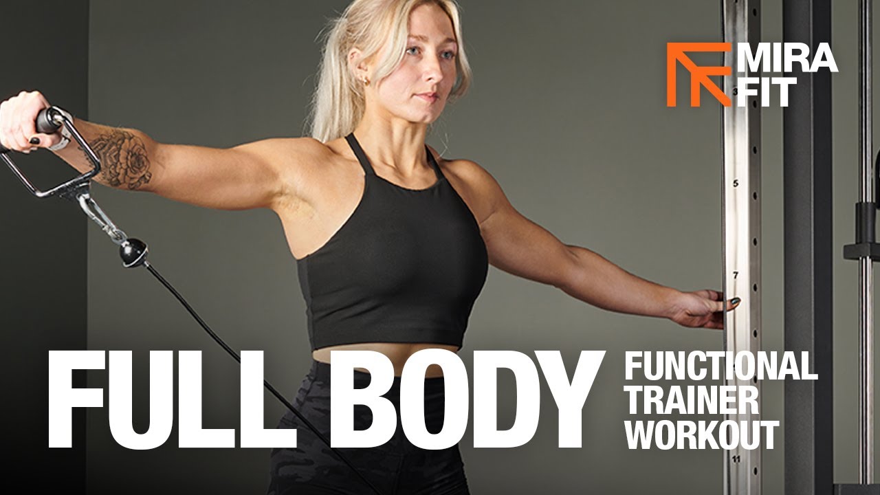 Full Body Workout Using Mirafit Functional Trainer