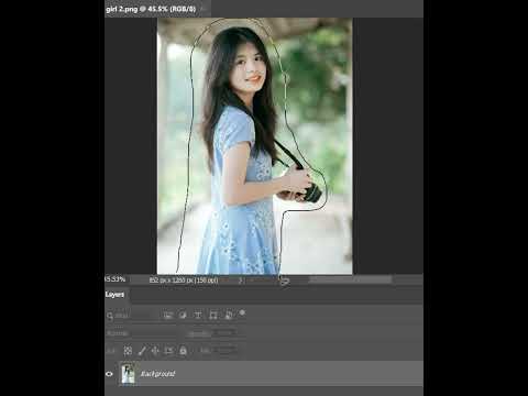 How to remove background in any image by using photoshop