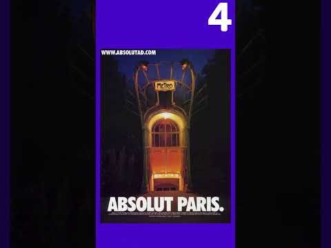 What is the slogan of Absolut Vodka which is printed on every bottle?