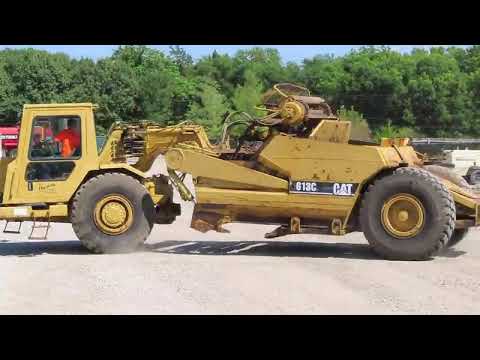 1999 Caterpillar 613C Series II elevating scraper at auction | bidding closes September 5, 2019