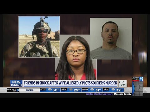 Prosecutor: Wife, lover plotted SW MI soldier's murder