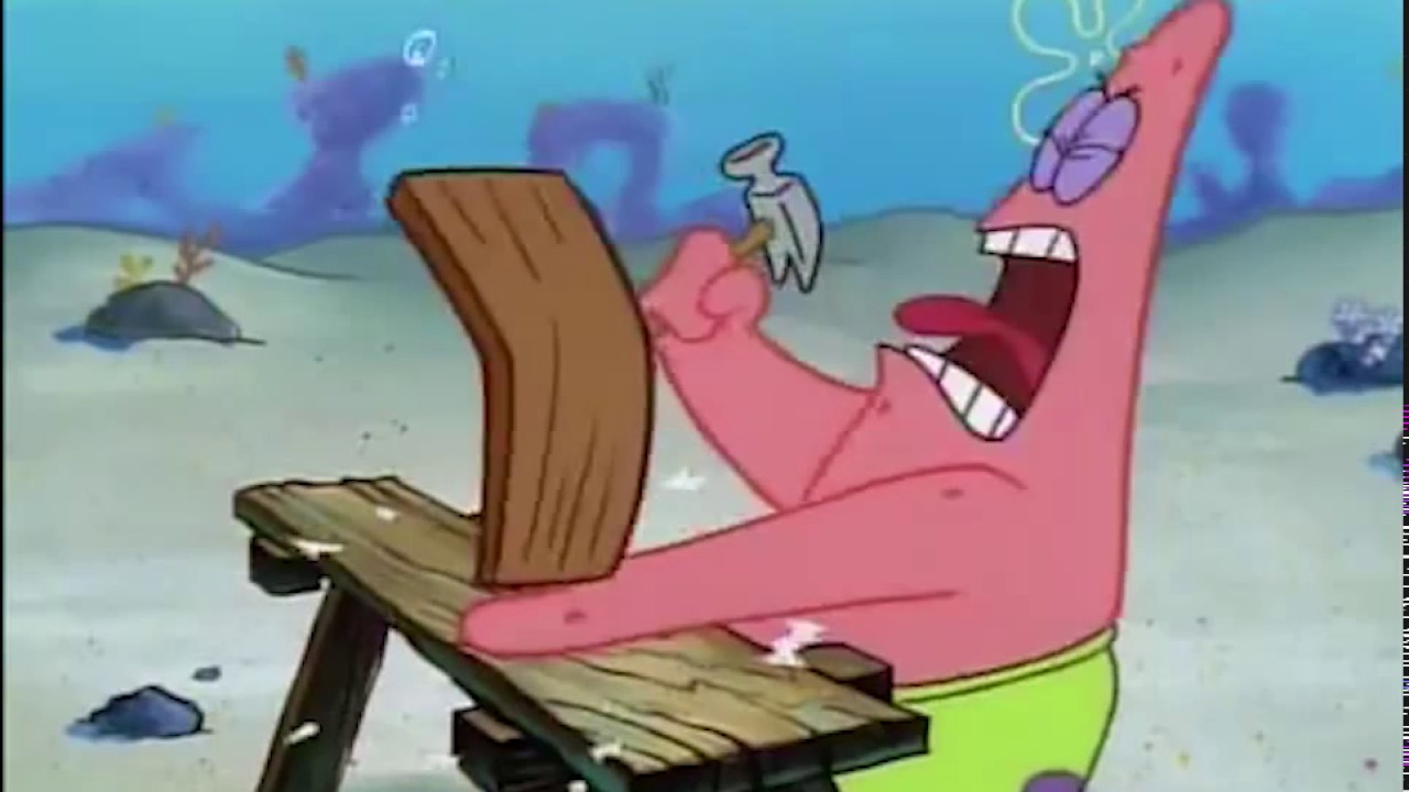 SPONGEBOB HURTING PATRICK (EARRAPE) *WARNING HEADPHONE USERS*
