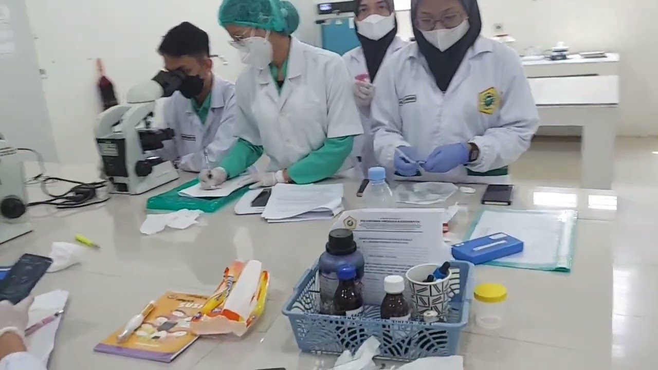 Praktikum Mahasiswa D3 TLM | Analisis Semen | Analis Kesehatan