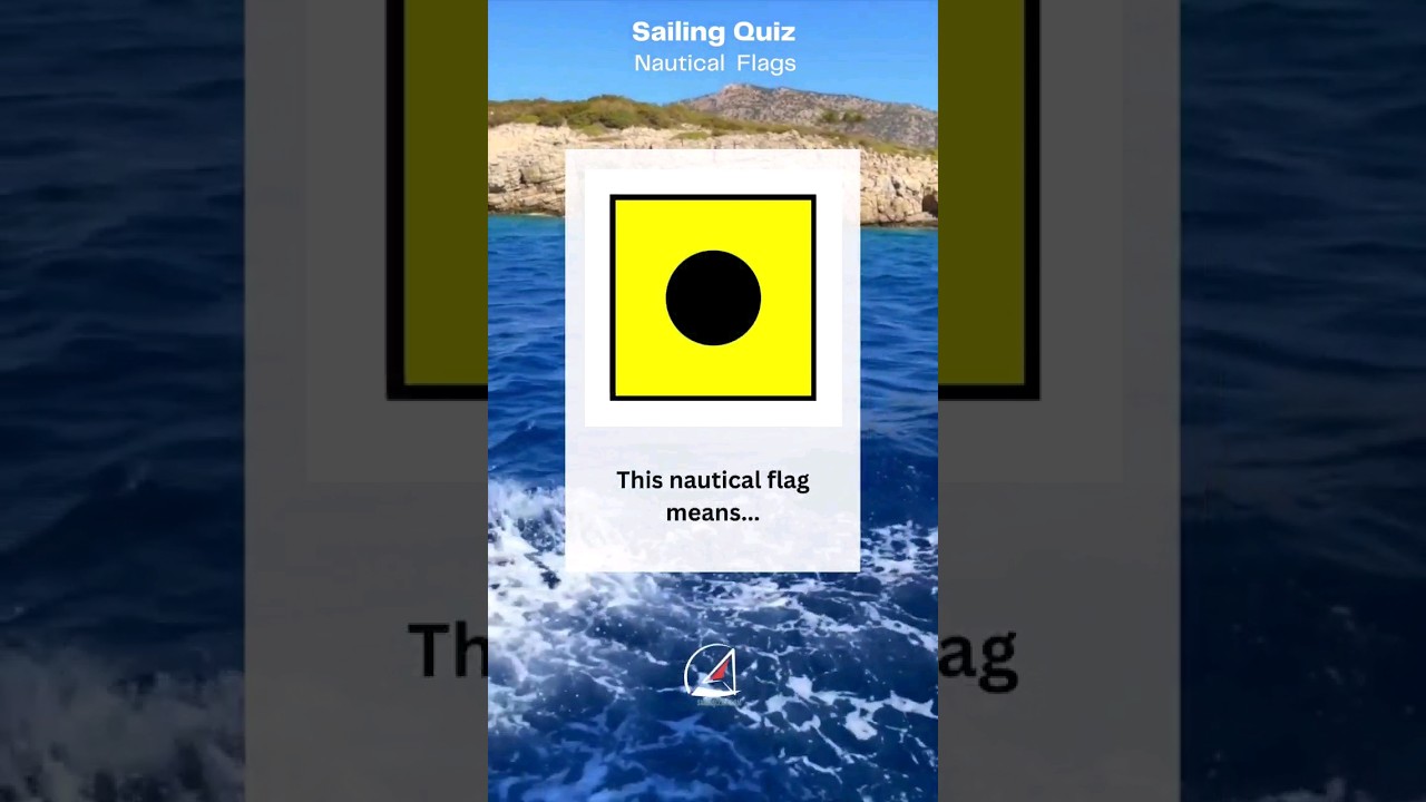 ⛵Nautical Flags and meanings  #21 #shorts